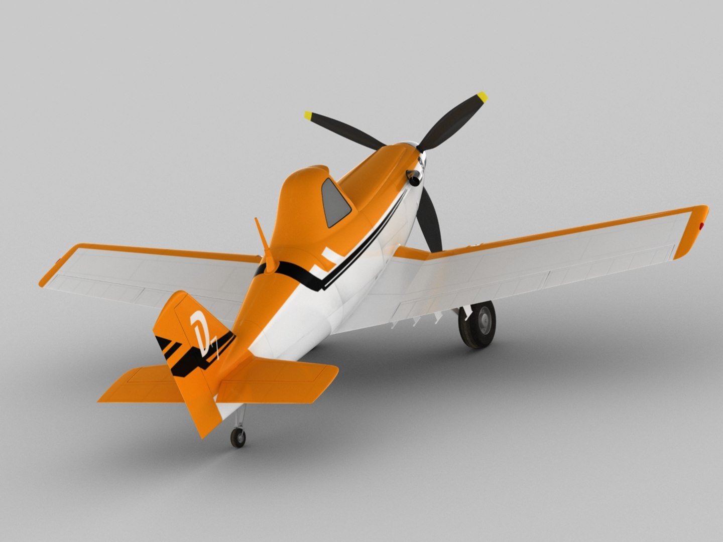 3d Dusty Crophopper Planes Model