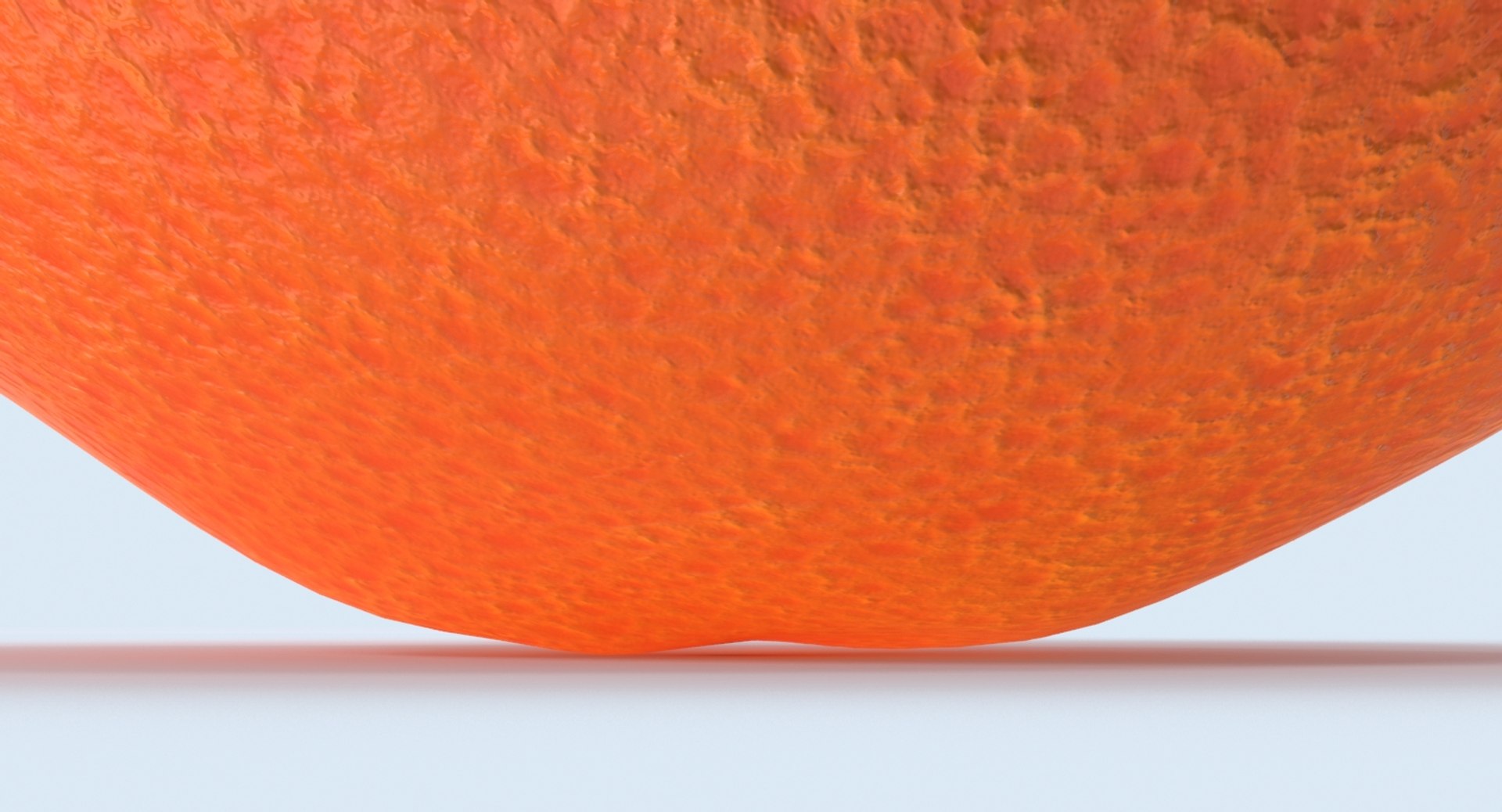 3d Model Tangerine Cross Section