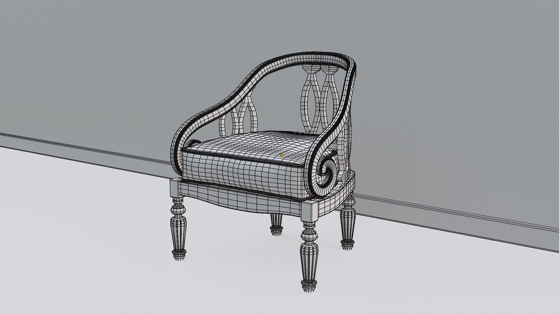 Old Chair 3D Model - TurboSquid 2084267