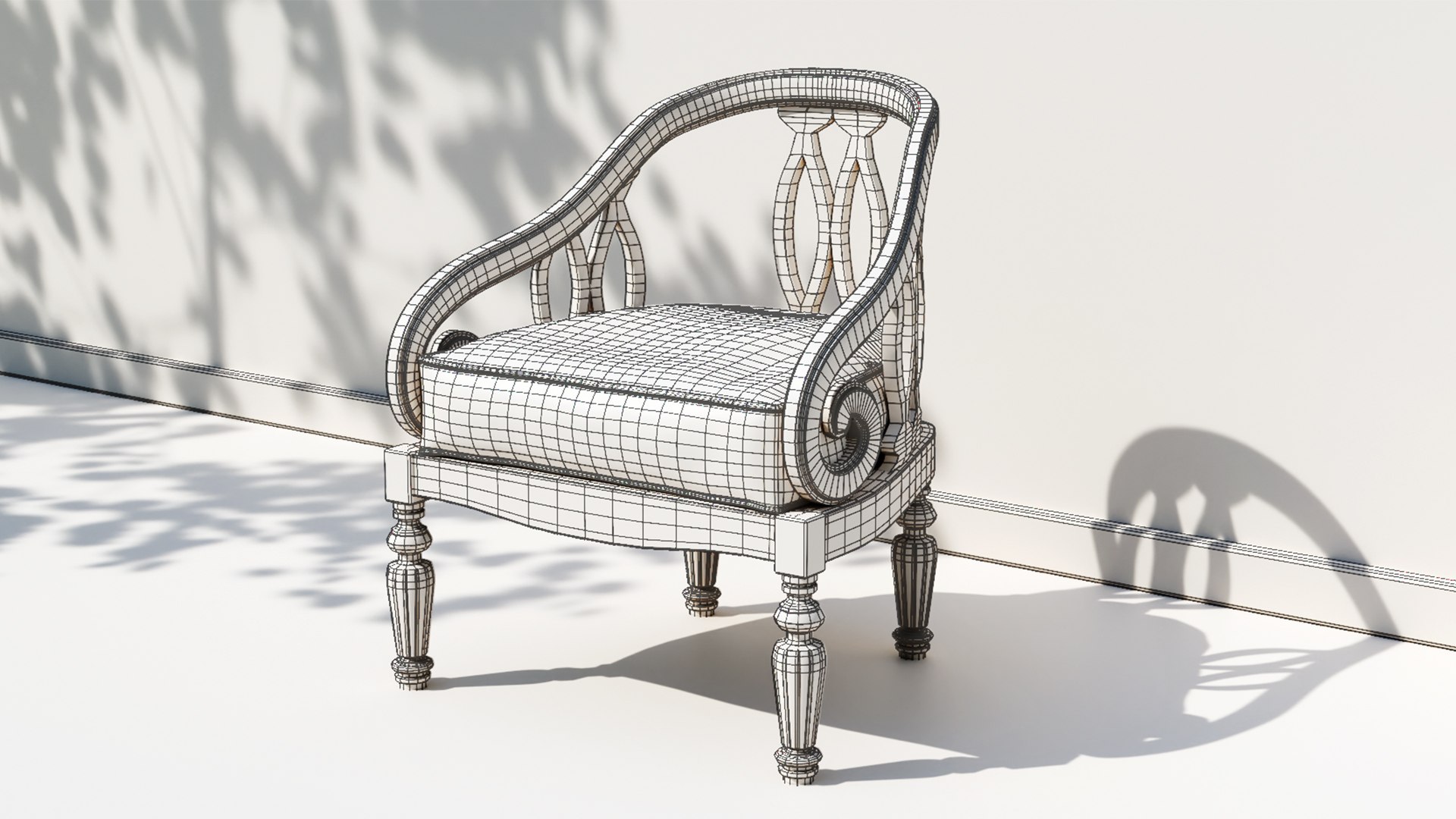 Old Chair 3D Model - TurboSquid 2084267