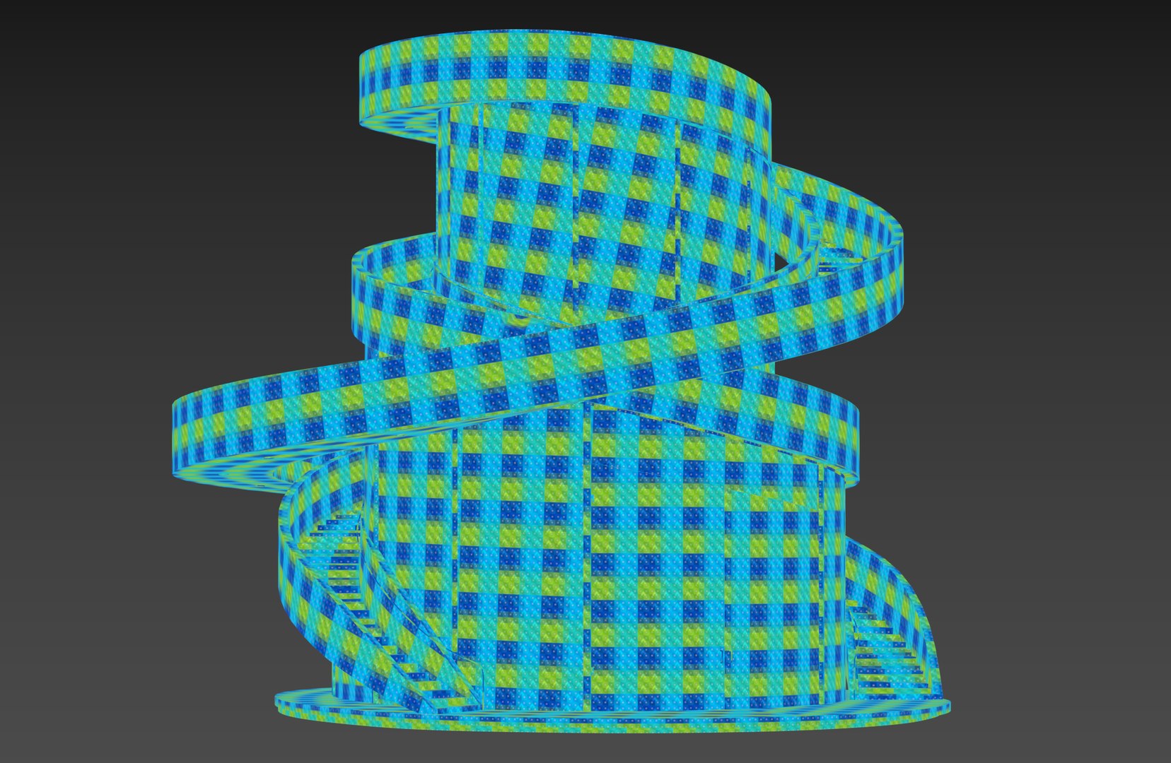 Ribbon Chappel 3D Model - TurboSquid 2170342