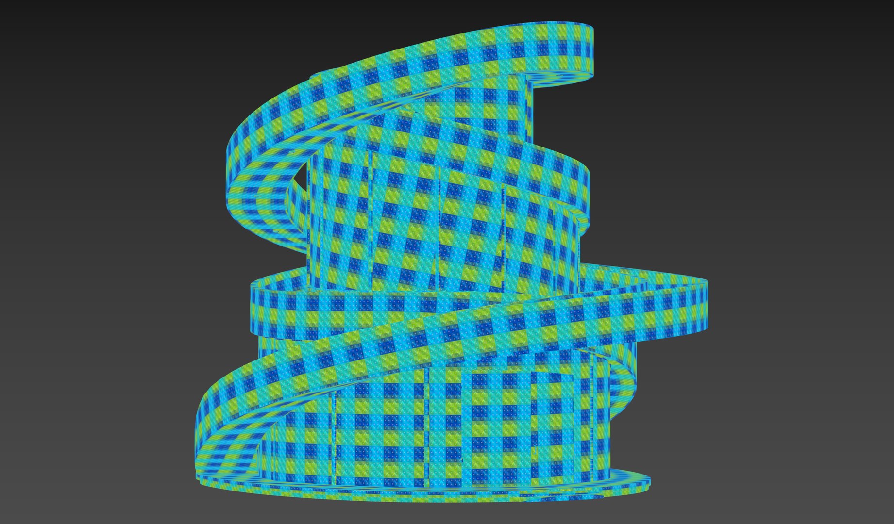 Ribbon Chappel 3D Model - TurboSquid 2170342