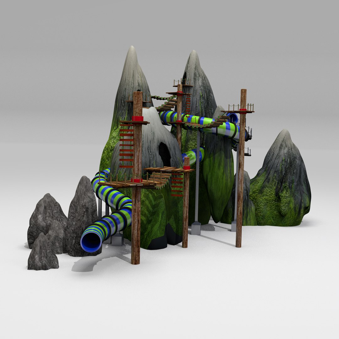3d Rope Park Model