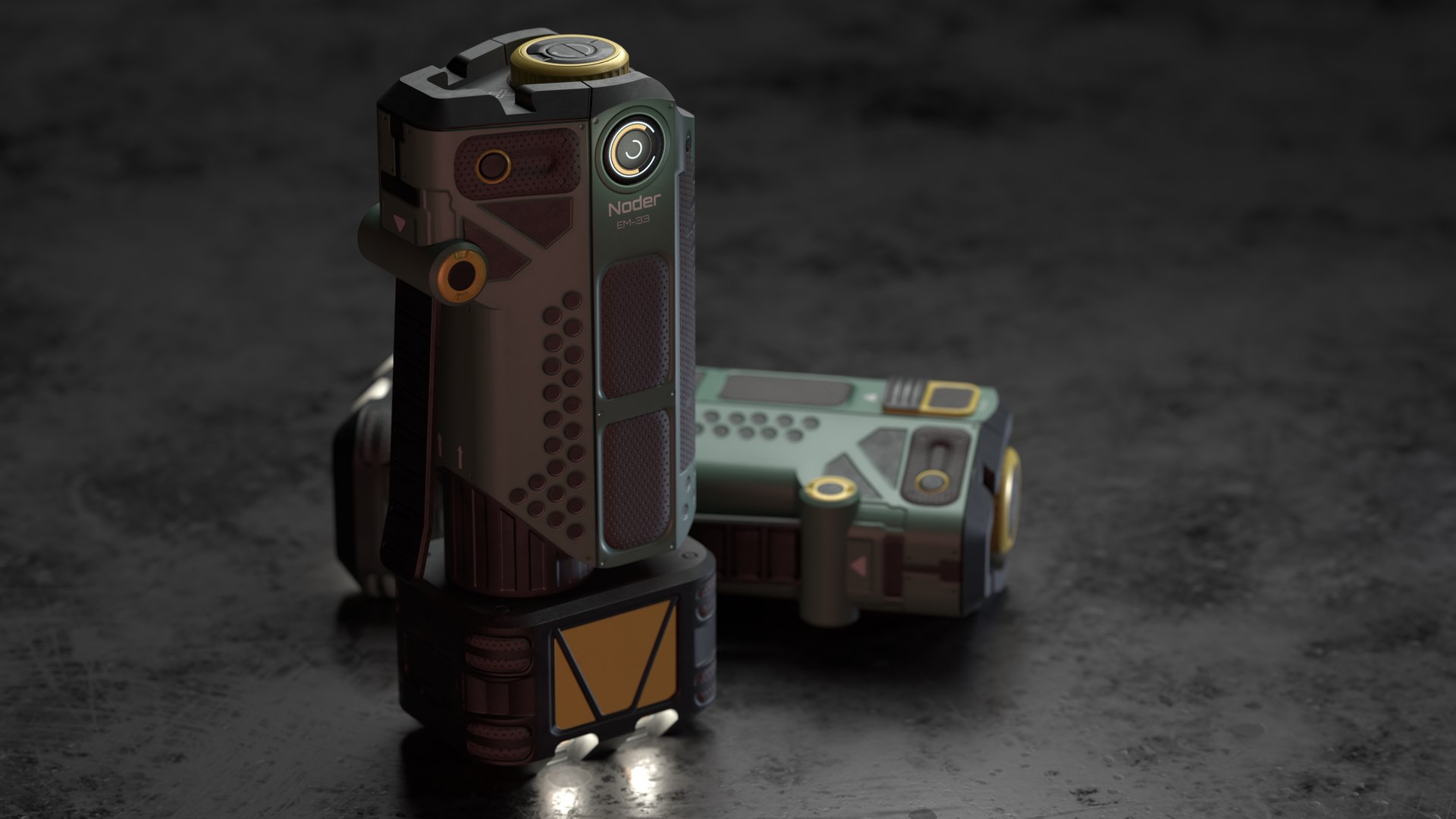 Sci-Fi Device 3D - TurboSquid 2141431