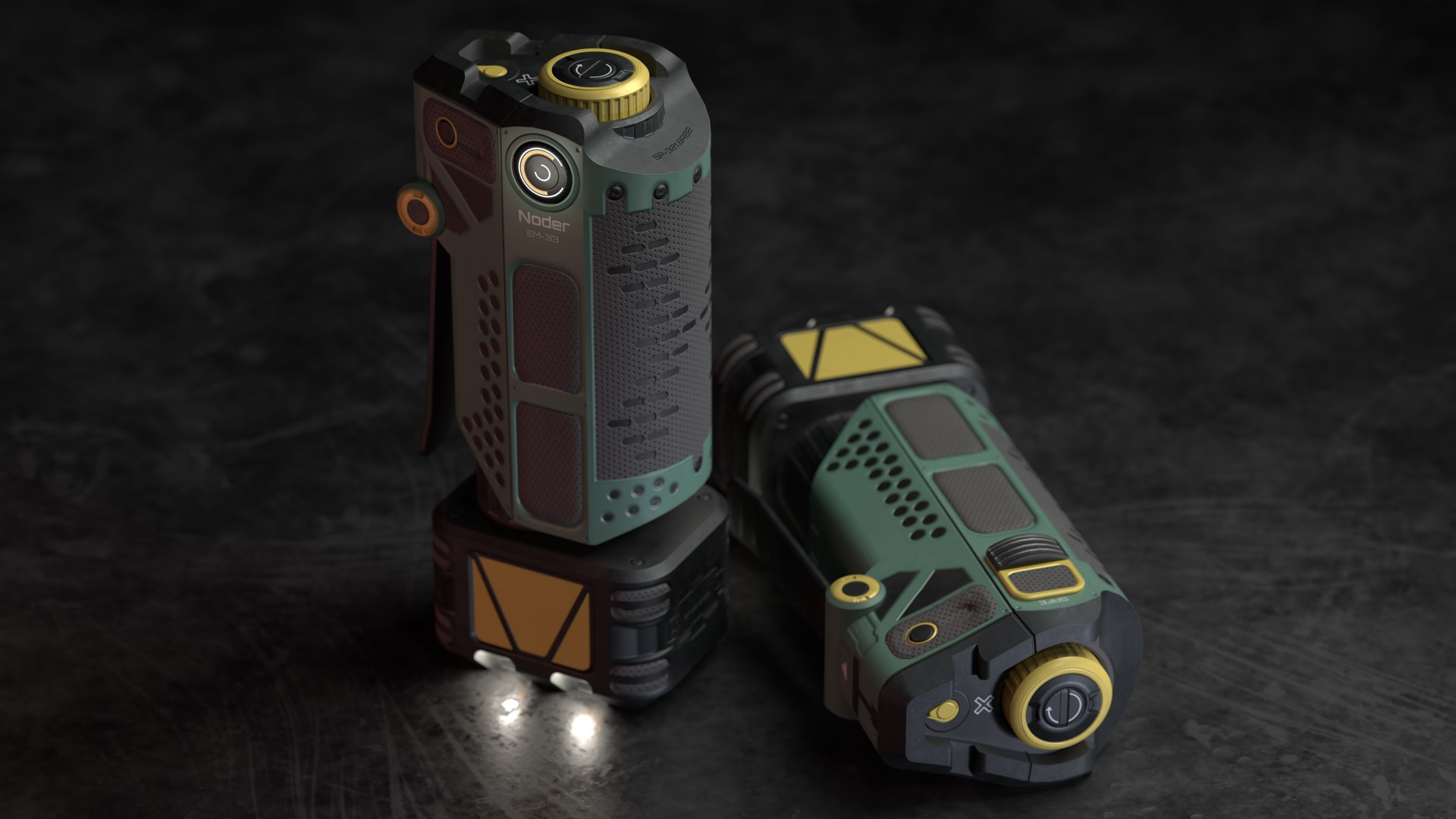 Sci-Fi Device 3D - TurboSquid 2141431