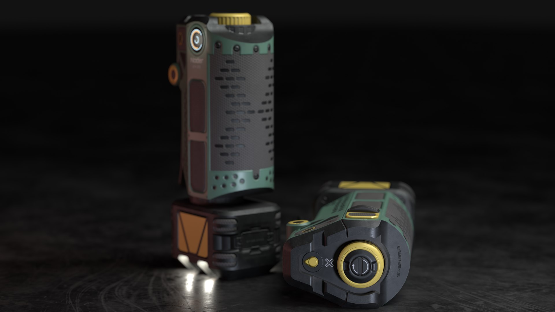 Sci-Fi Device 3D - TurboSquid 2141431