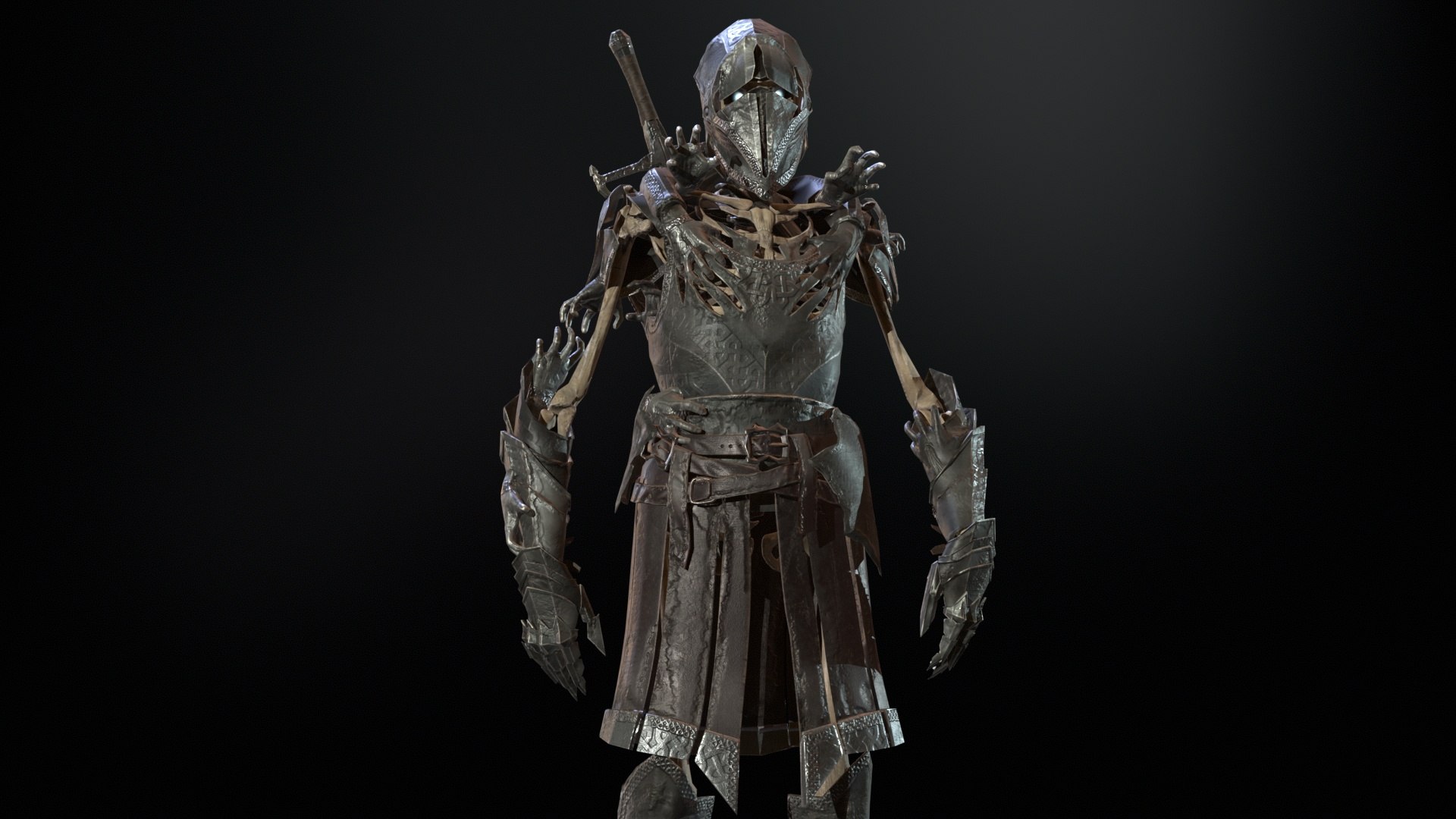 3D Model Skeleton1 - TurboSquid 2283810