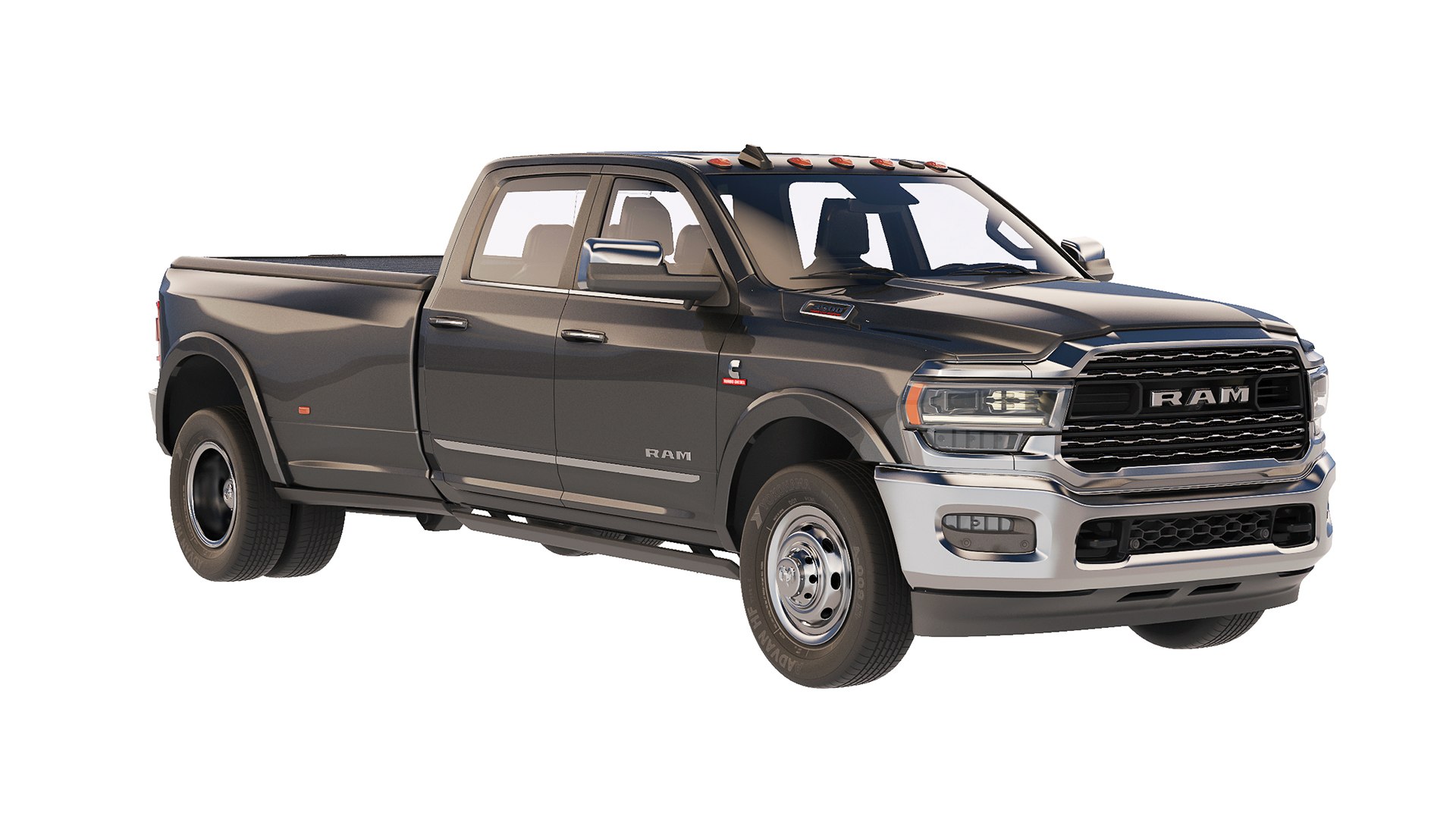 3D Model Dodge Ram 3500 HD Limited 2019 - TurboSquid 1898588