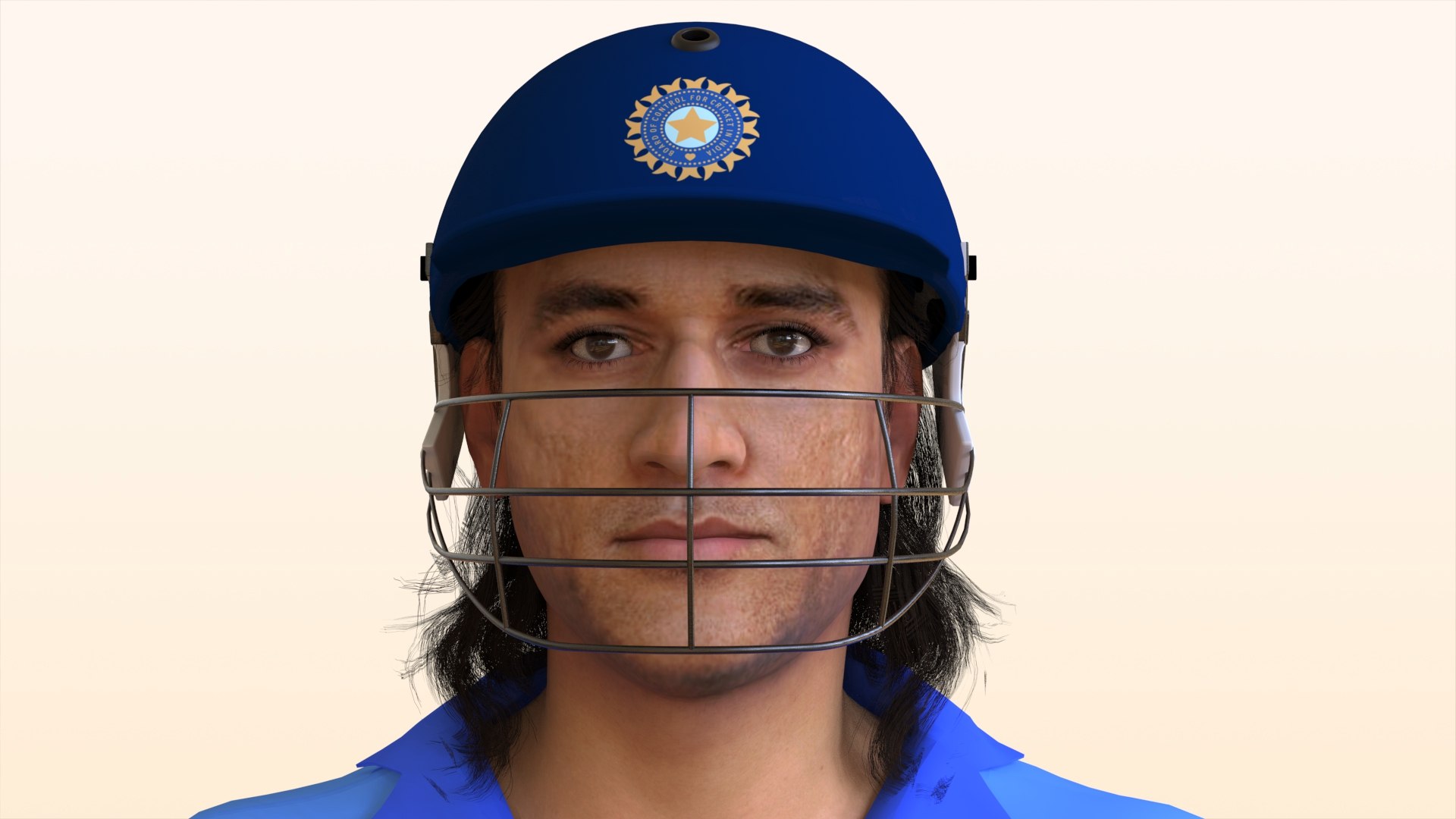 Cricket Batsman Dhoni 3D - TurboSquid 2240764