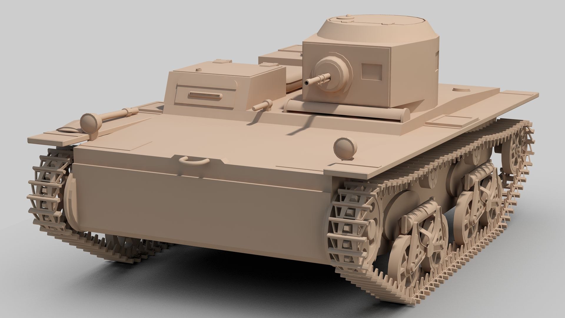 T38 Soviet Amphibious Tank Model - TurboSquid 2156520