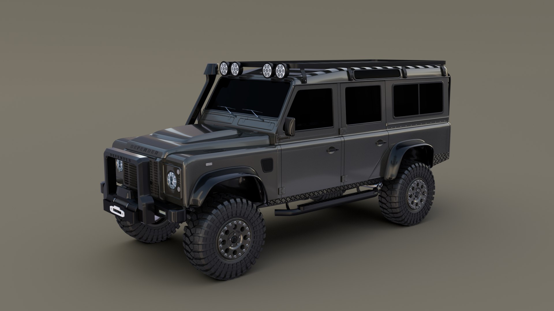 Land Rover Defender 110 3D Model - TurboSquid 1298943