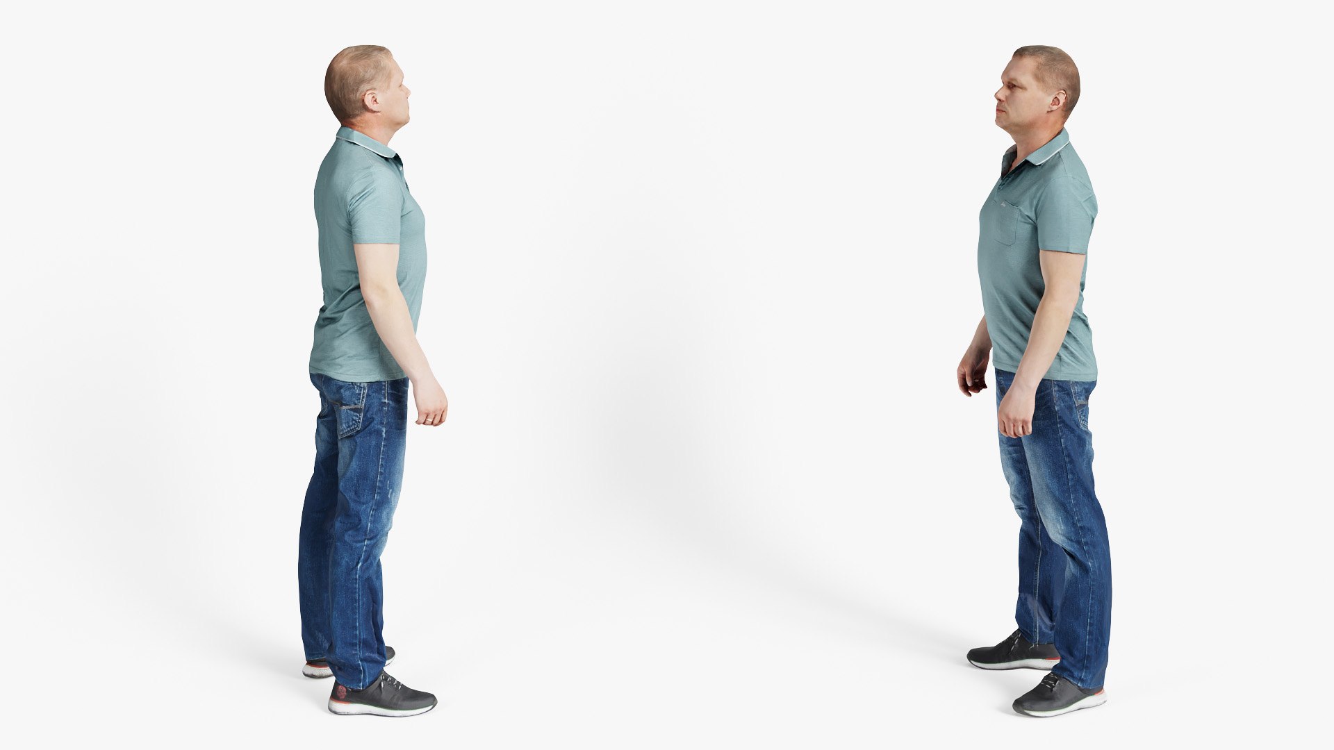 Man Standing KS00007 3D model - TurboSquid 1912358