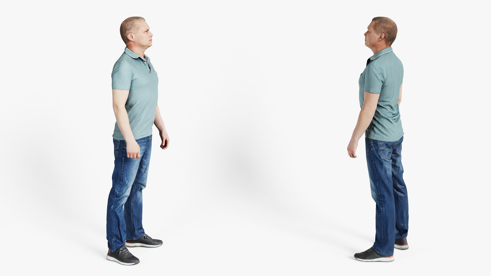 Man Standing KS00007 3D model - TurboSquid 1912358