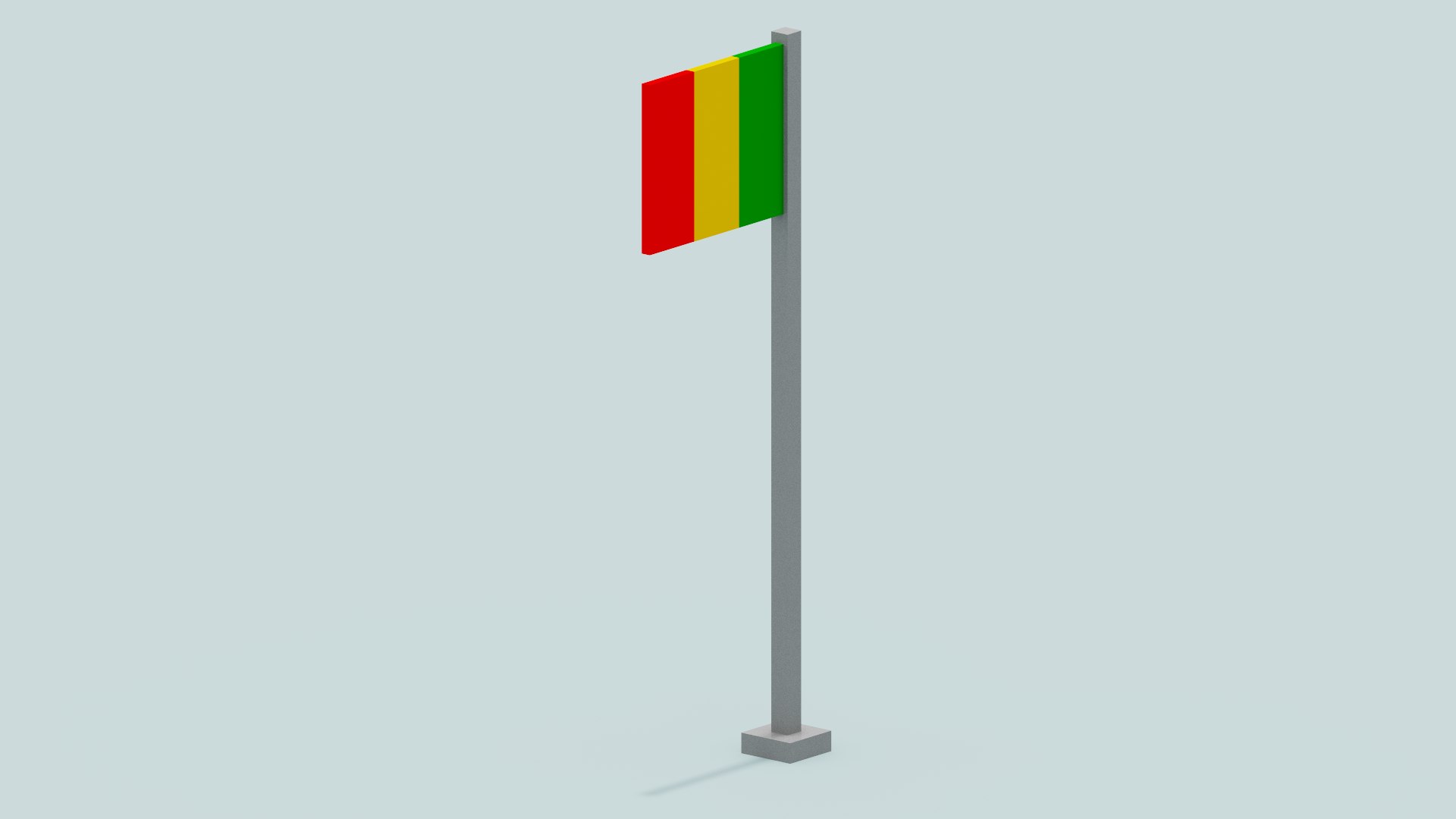 3D Mali Flag - TurboSquid 1876373
