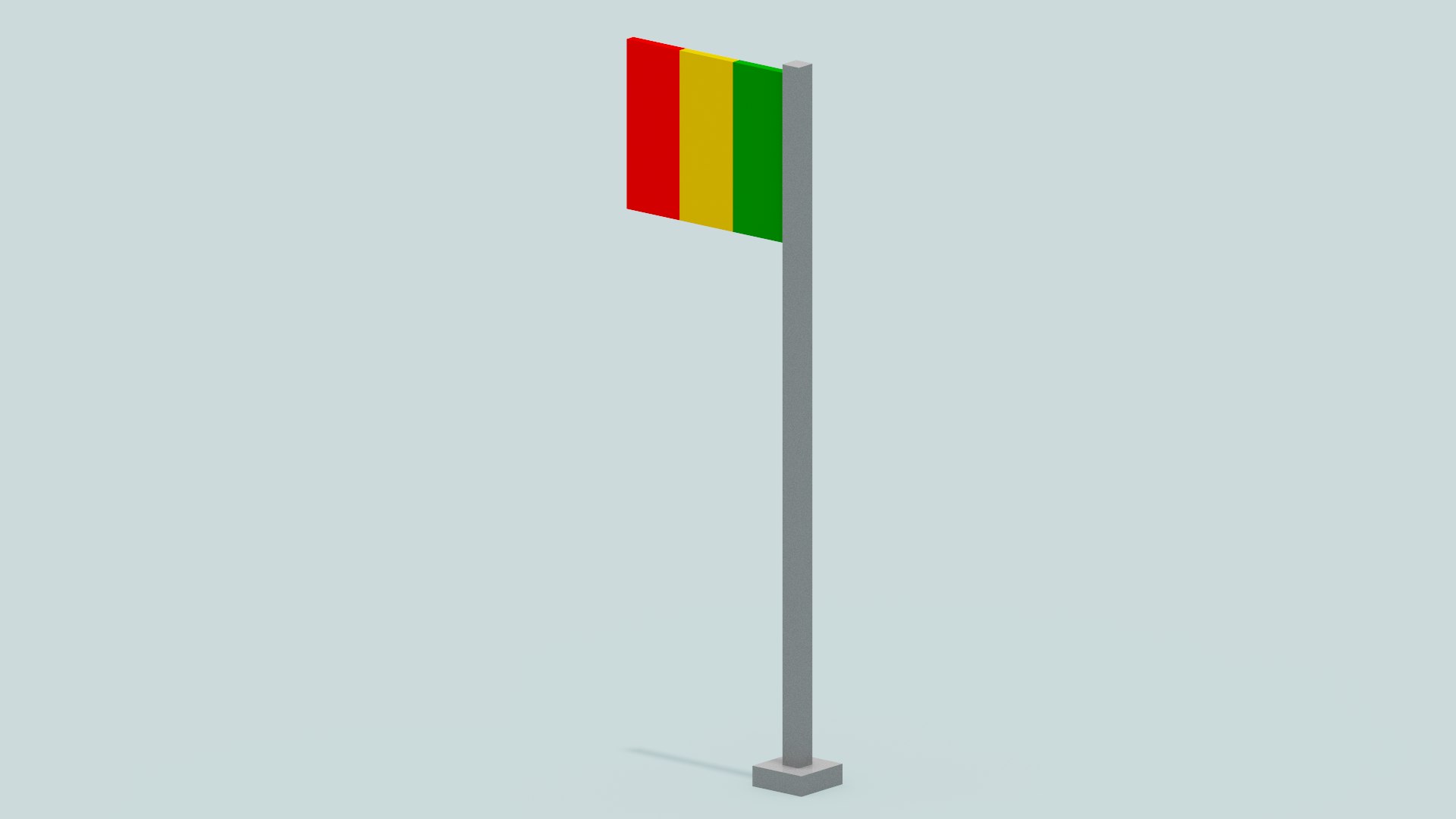 3D Mali Flag - TurboSquid 1876373