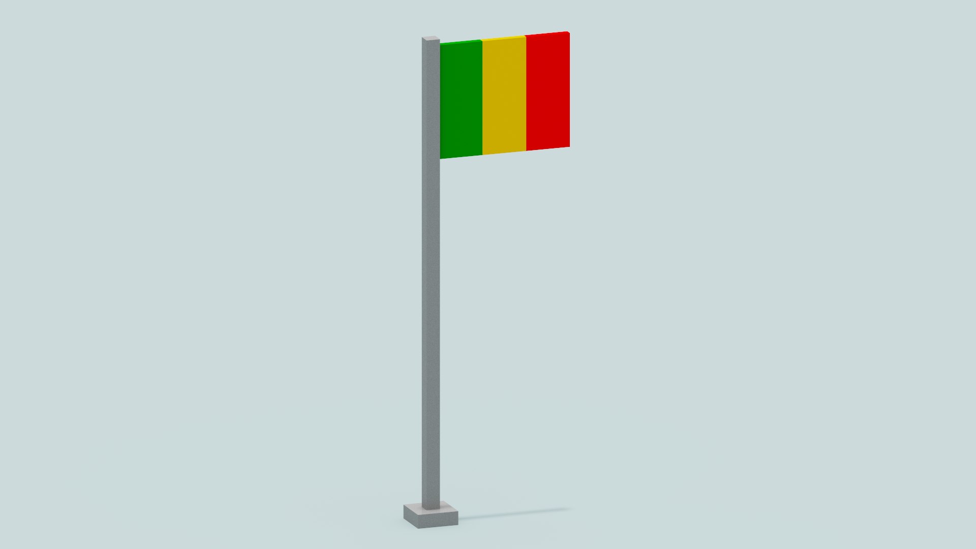 3D Mali Flag - TurboSquid 1876373