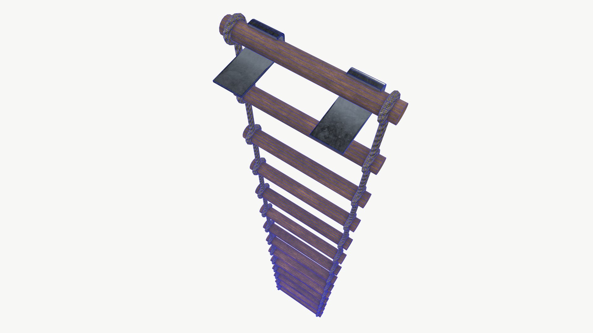 3D Model Rope Ladder - TurboSquid 2398118