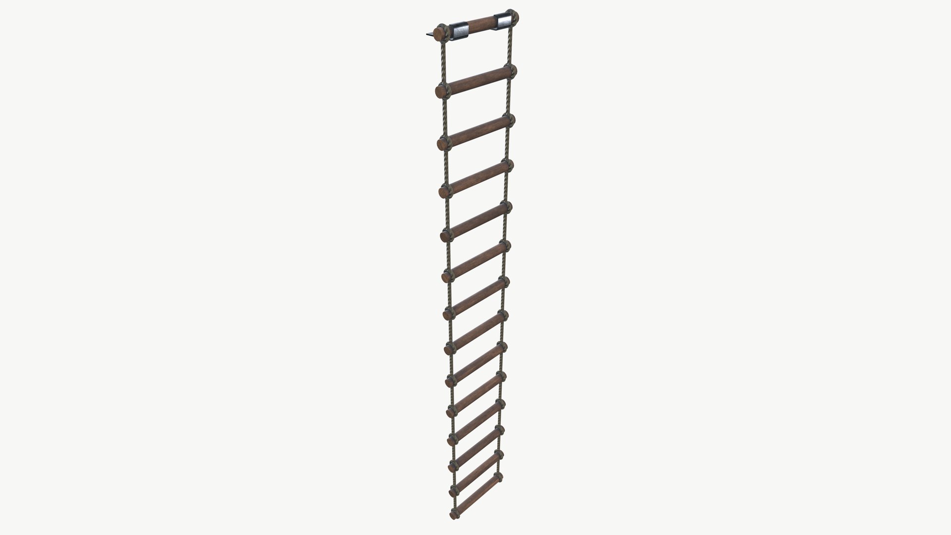 3D Model Rope Ladder - TurboSquid 2398118