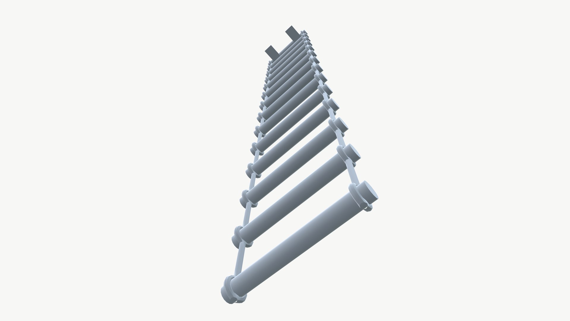 3D Model Rope Ladder - TurboSquid 2398118