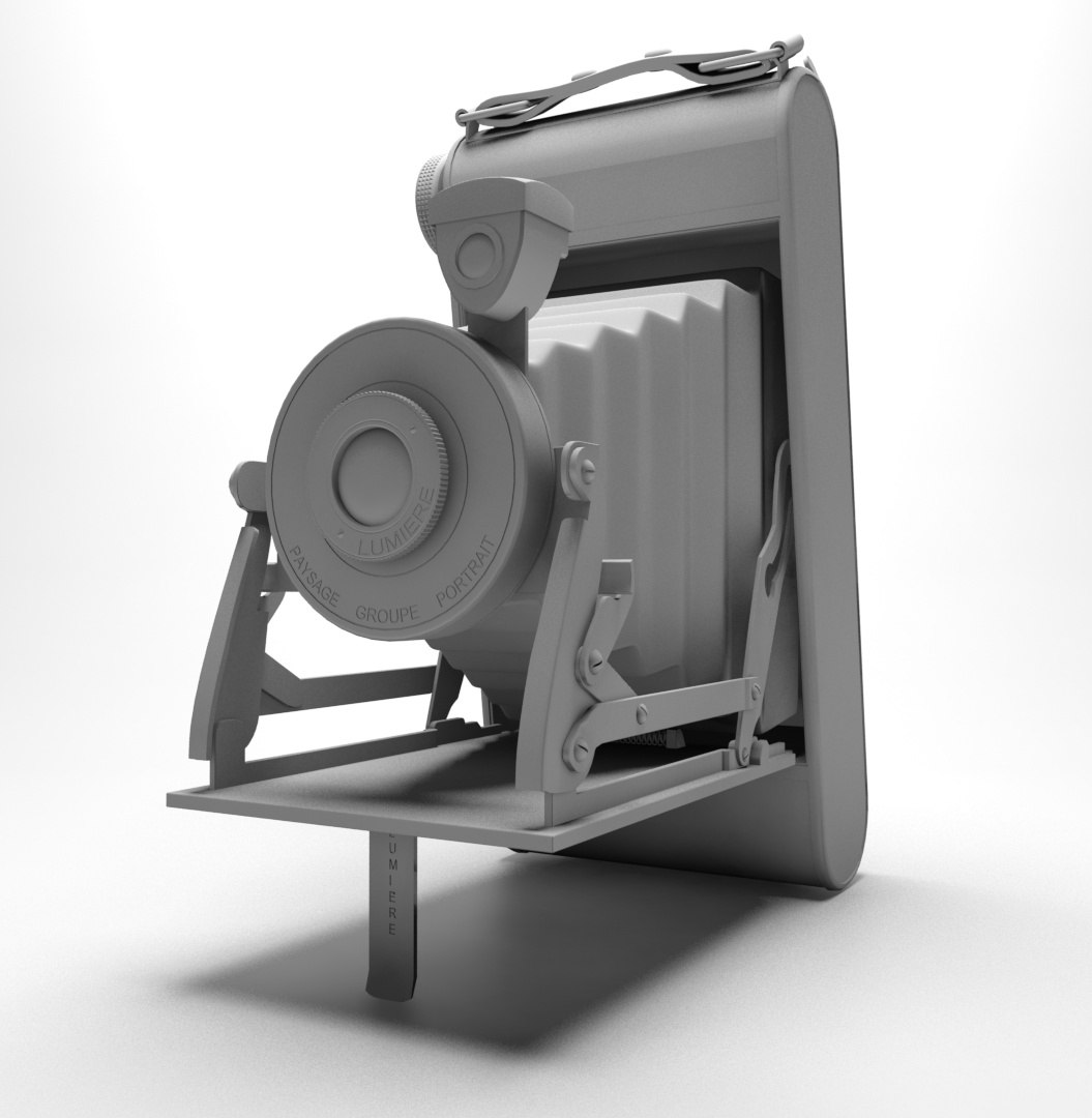 3d Old Camera