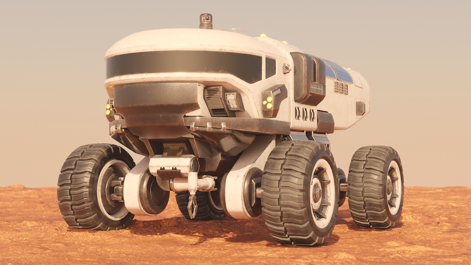 Mars Cargo Rover Concept 3D - TurboSquid 2156356