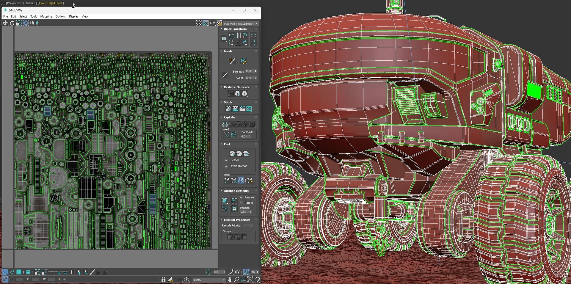 Mars Cargo Rover Concept 3D - TurboSquid 2156356