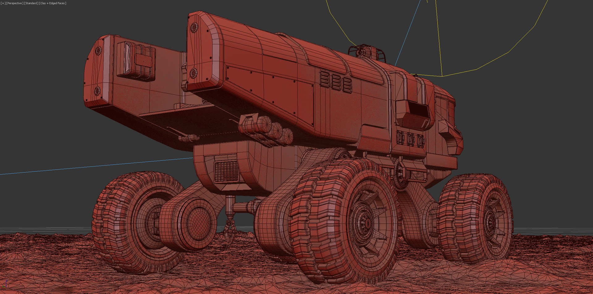 Mars Cargo Rover Concept 3D - TurboSquid 2156356