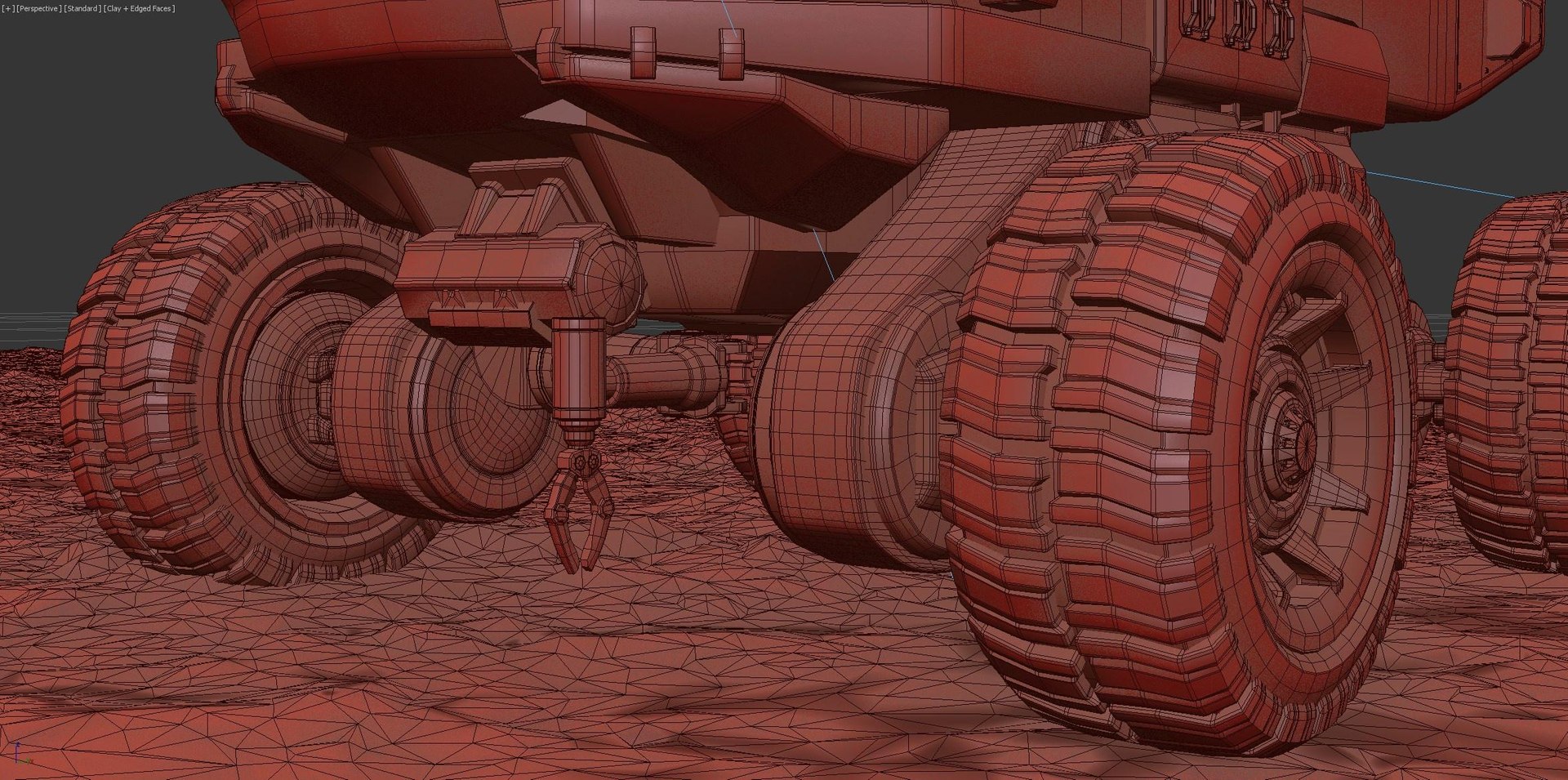 Mars Cargo Rover Concept 3D - TurboSquid 2156356