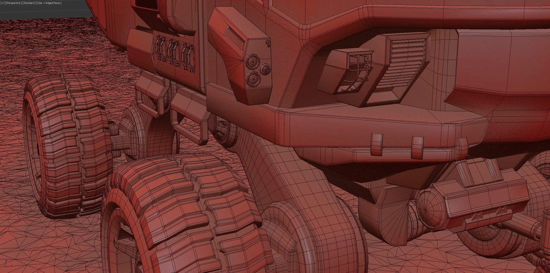 Mars Cargo Rover Concept 3D - TurboSquid 2156356