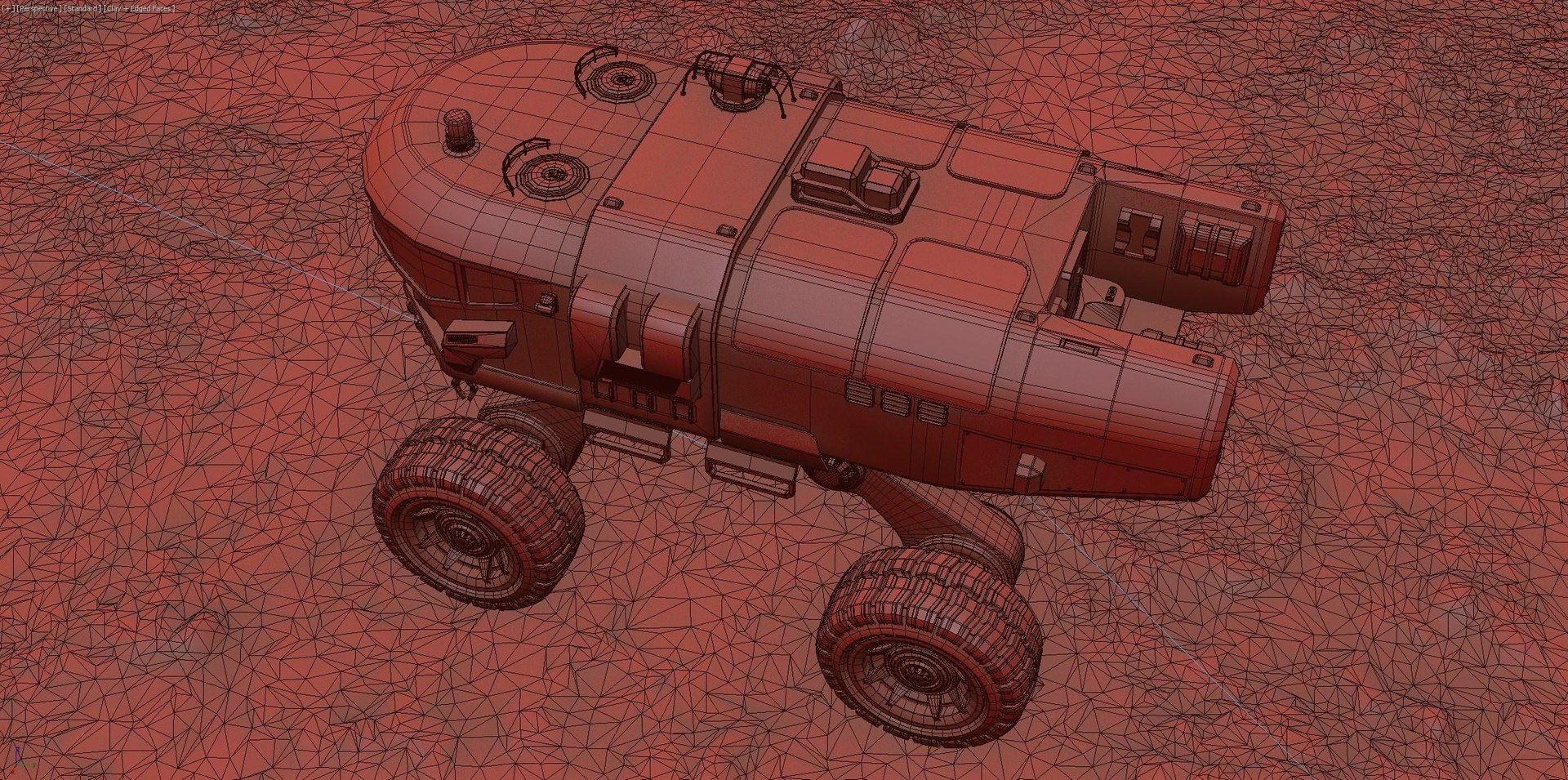 Mars Cargo Rover Concept 3D - TurboSquid 2156356