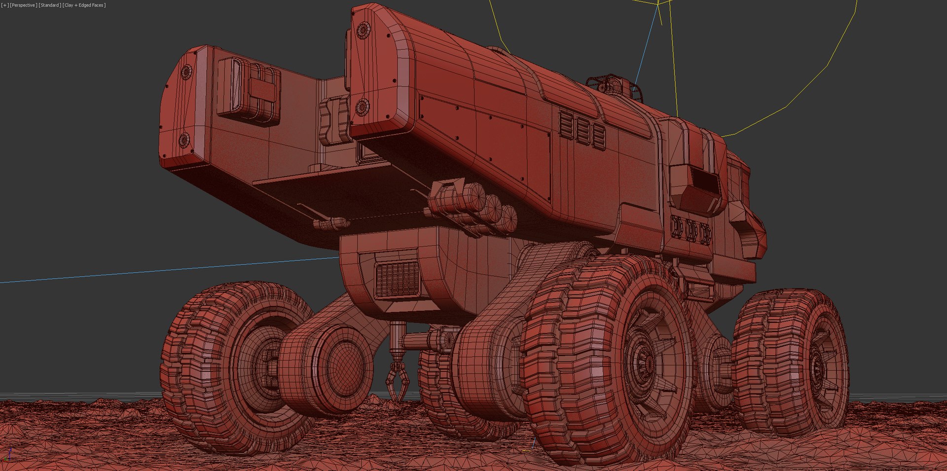 Mars Cargo Rover Concept 3D - TurboSquid 2156356