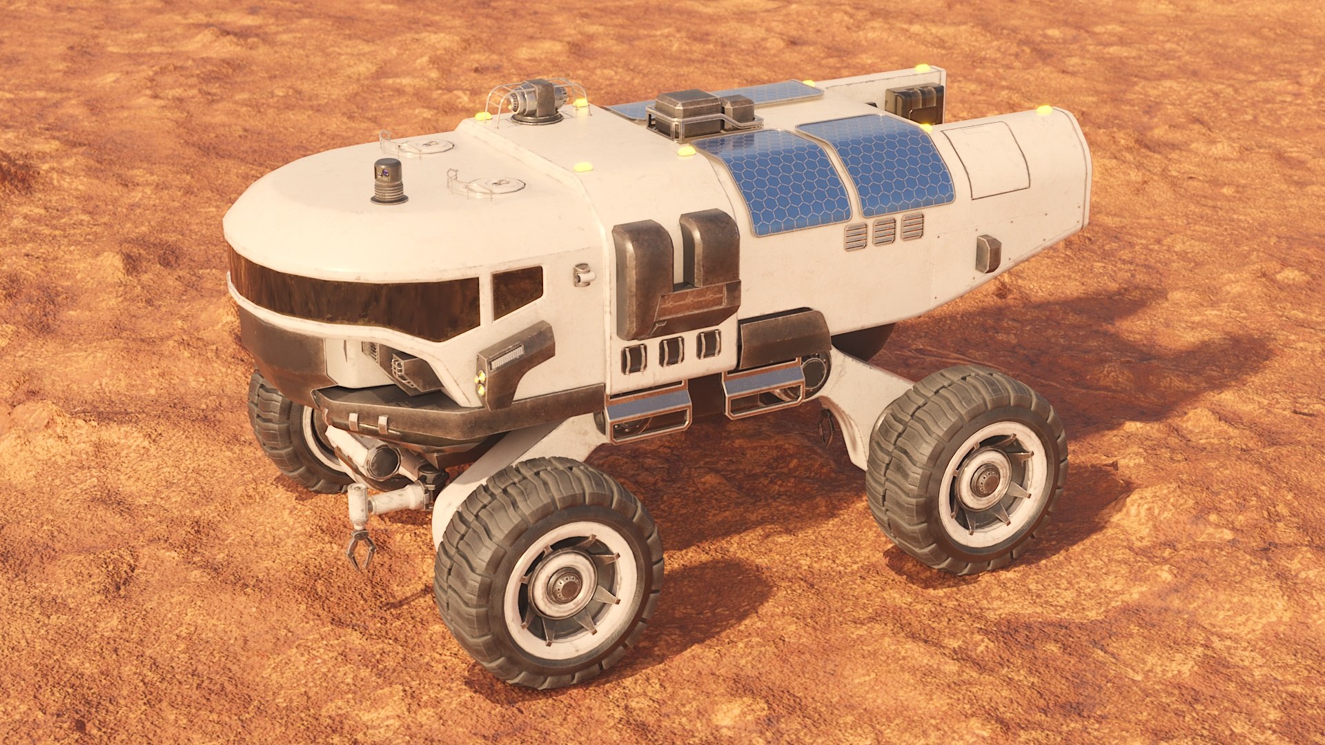 Mars Cargo Rover Concept 3D - TurboSquid 2156356