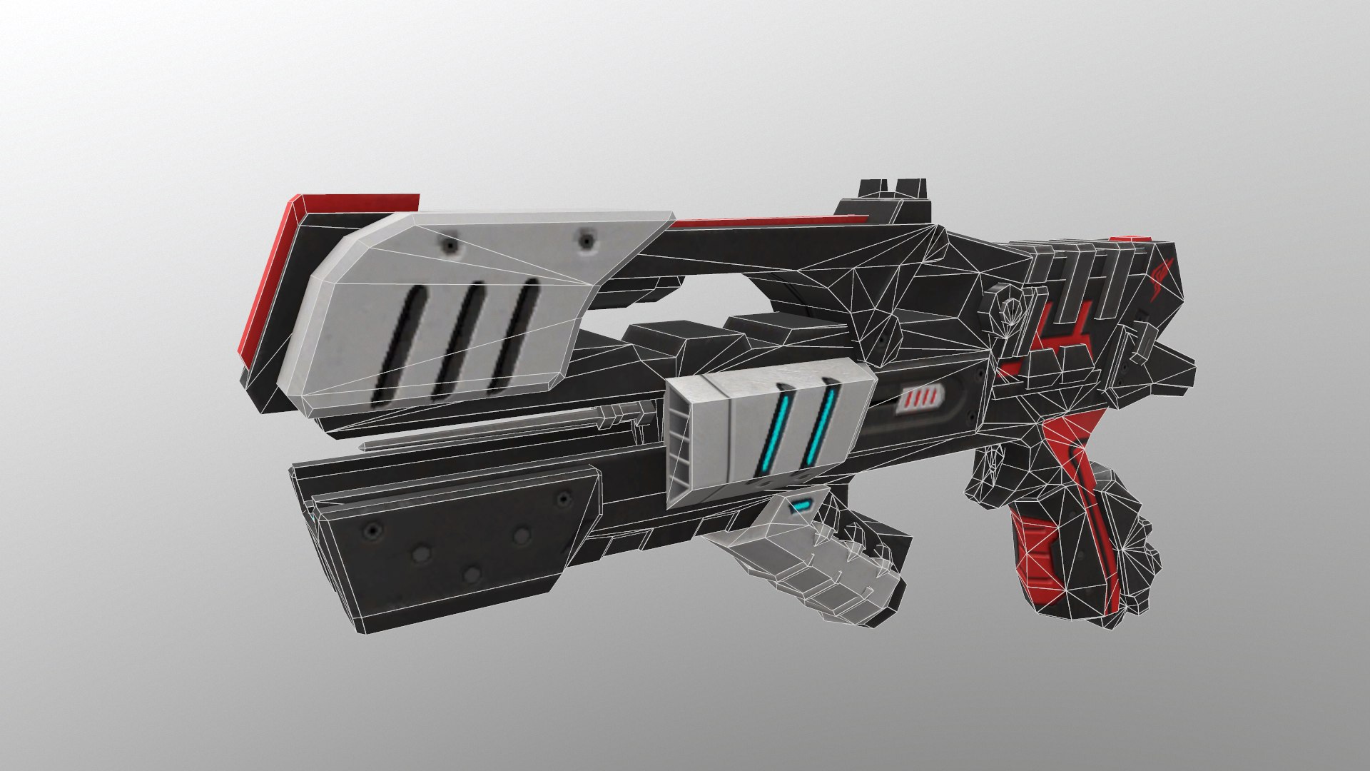 3D Model Beam Gun Level 1 - TurboSquid 2185591