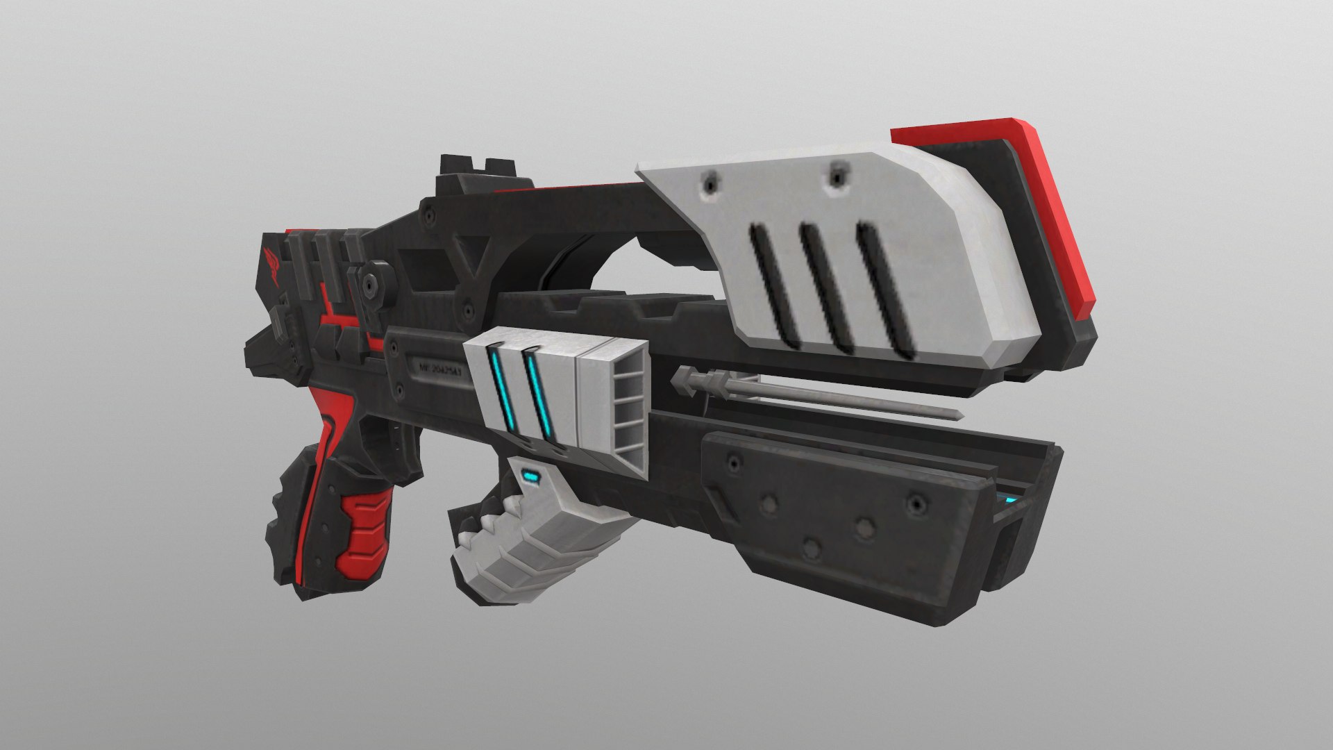 3D Model Beam Gun Level 1 - TurboSquid 2185591