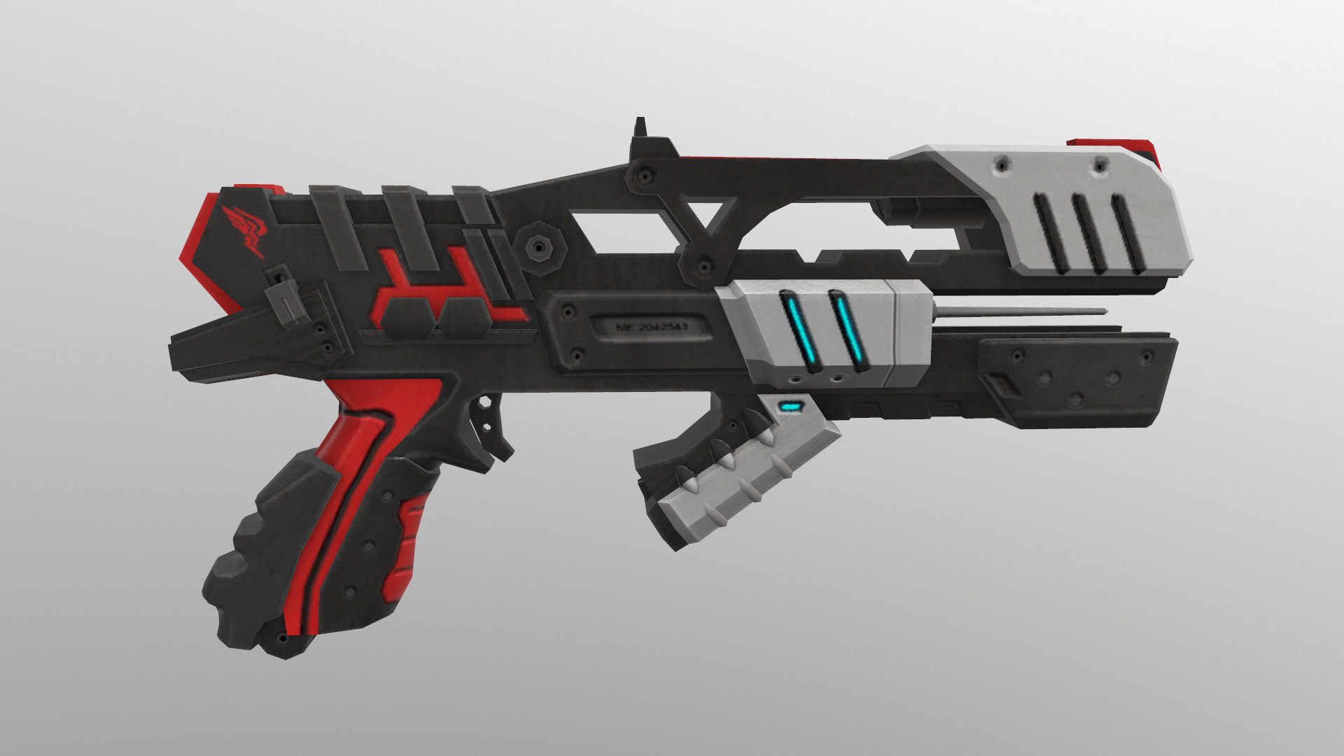 3D Model Beam Gun Level 1 - TurboSquid 2185591