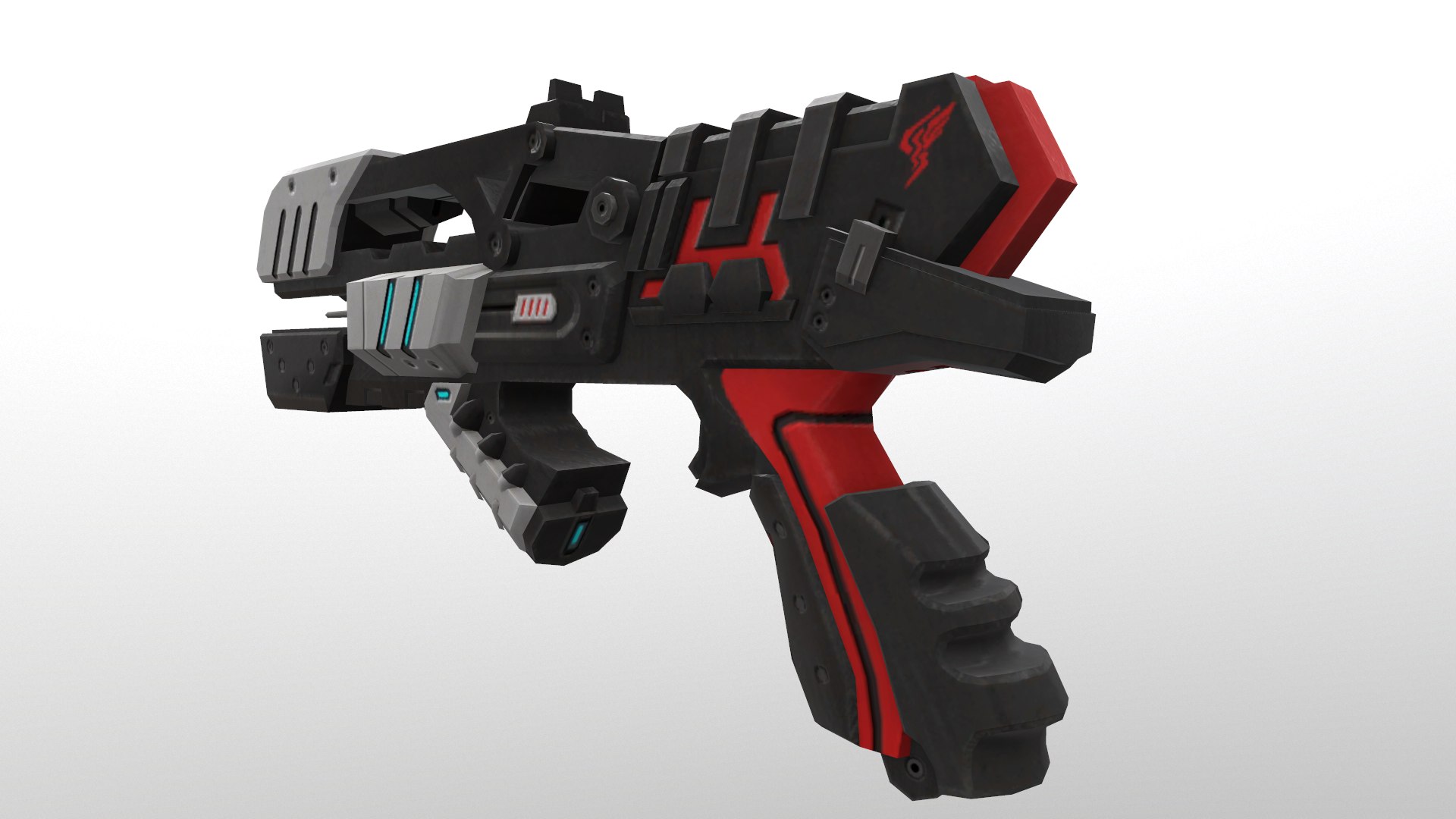 3D Model Beam Gun Level 1 - TurboSquid 2185591