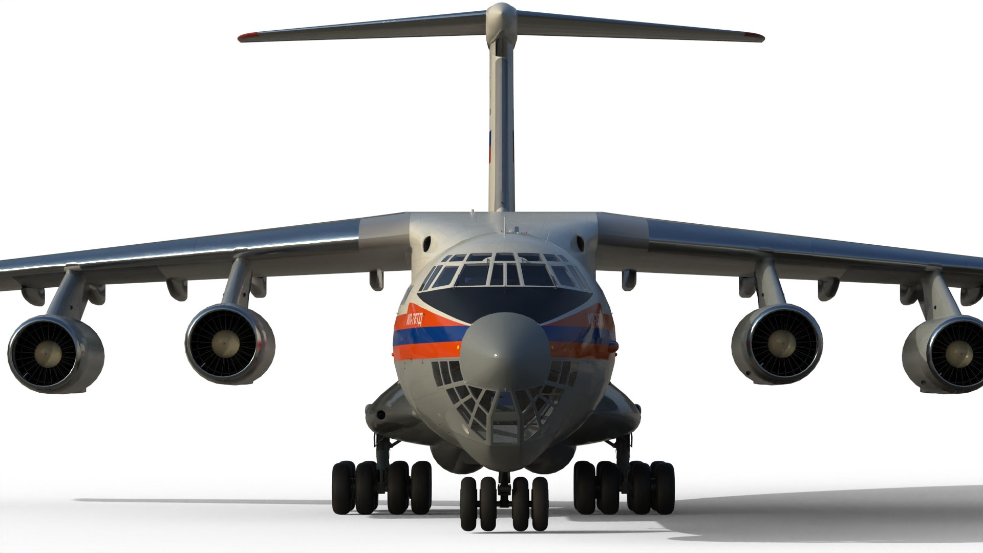 IL-76 TD 3D Model - TurboSquid 2417329