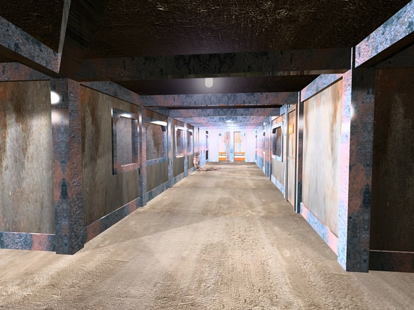 Vault Rooms 3d Model