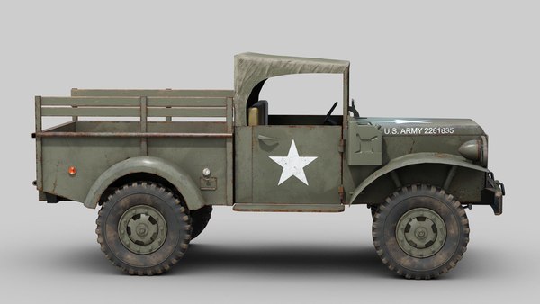 Dodge M37 3D model - TurboSquid 1915060
