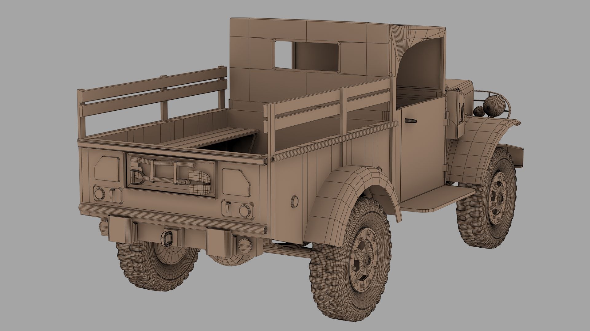 Dodge M37 3D Model - TurboSquid 1915060