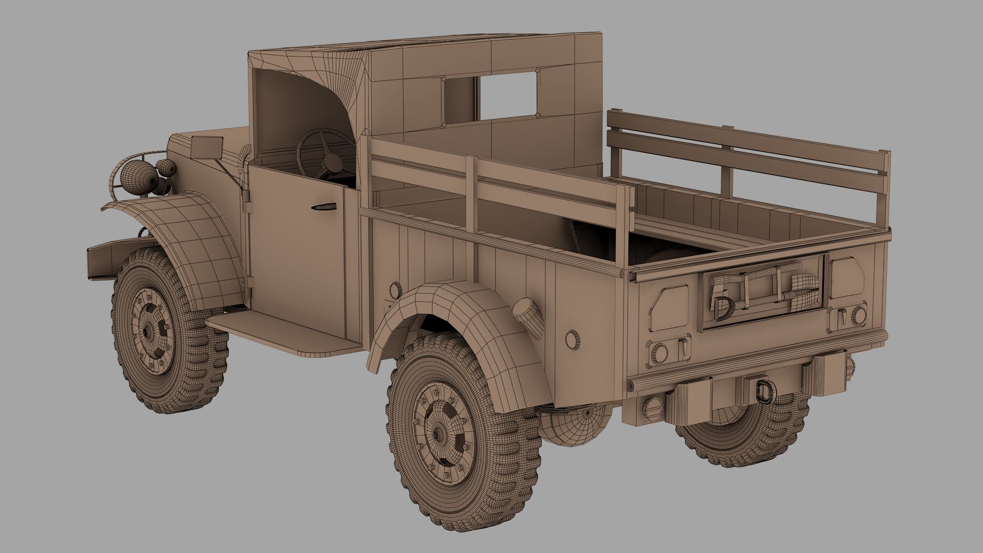 Dodge M37 3D Model - TurboSquid 1915060