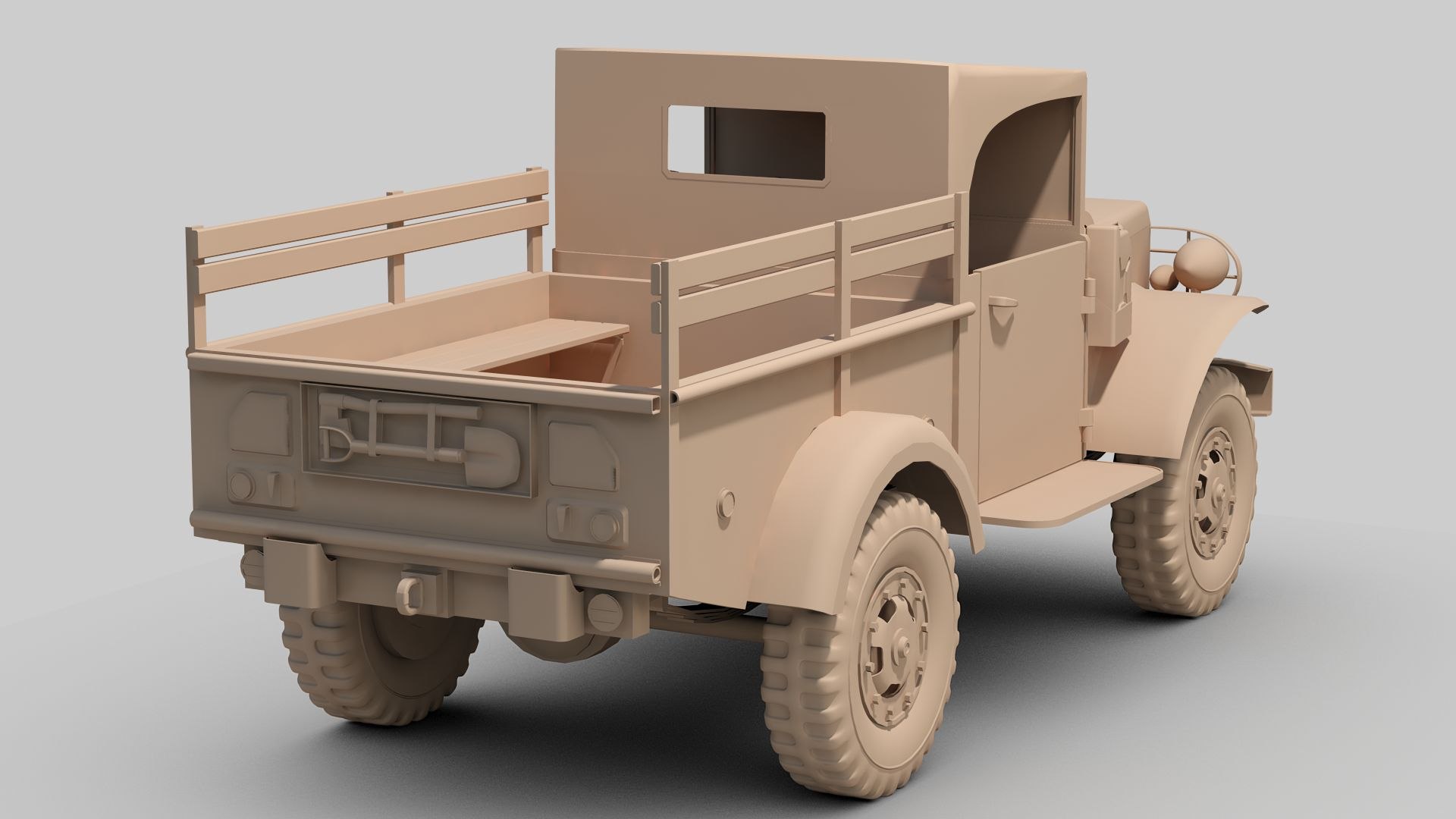 Dodge M37 3D Model - TurboSquid 1915060