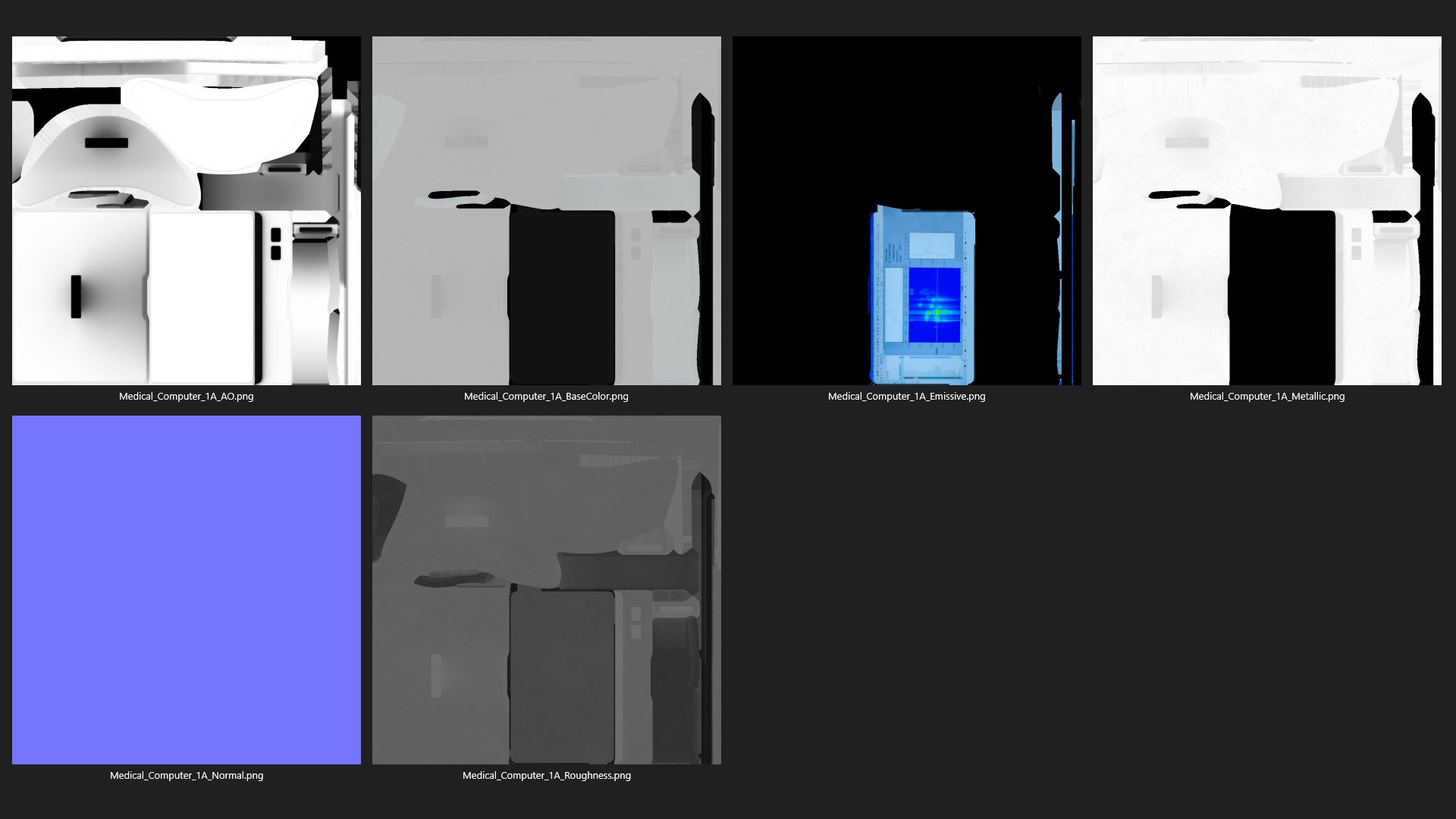 3D Model Medical Computer 1A - TurboSquid 2038834