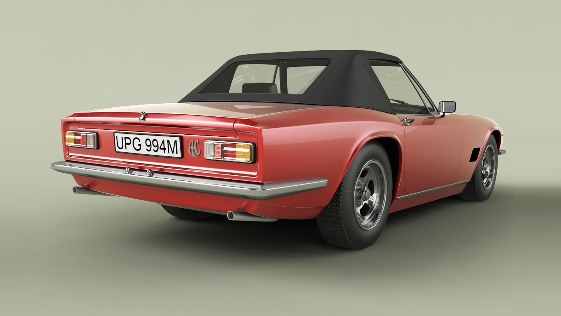 AC 428 Spider Frua II 3D Model - TurboSquid 2109717