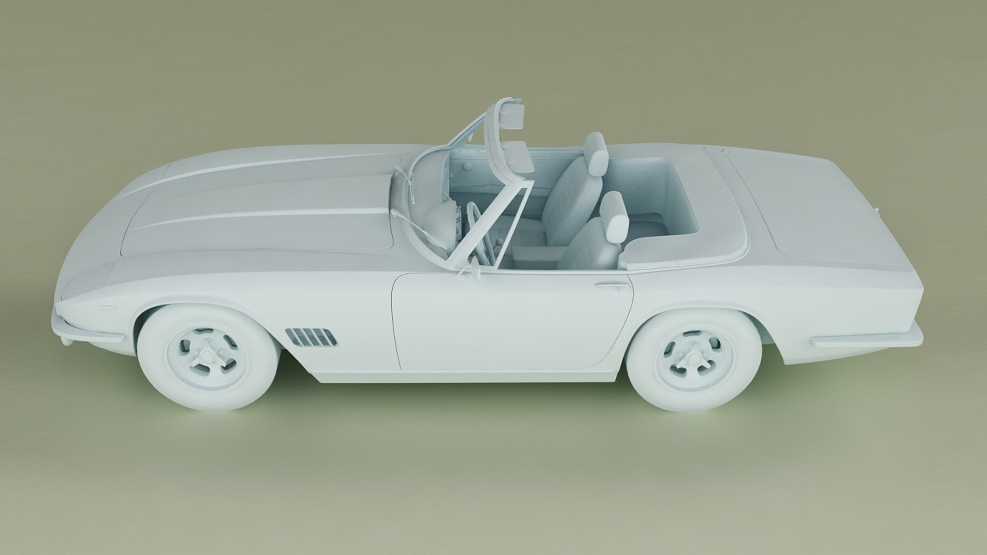 AC 428 Spider Frua II 3D Model - TurboSquid 2109717
