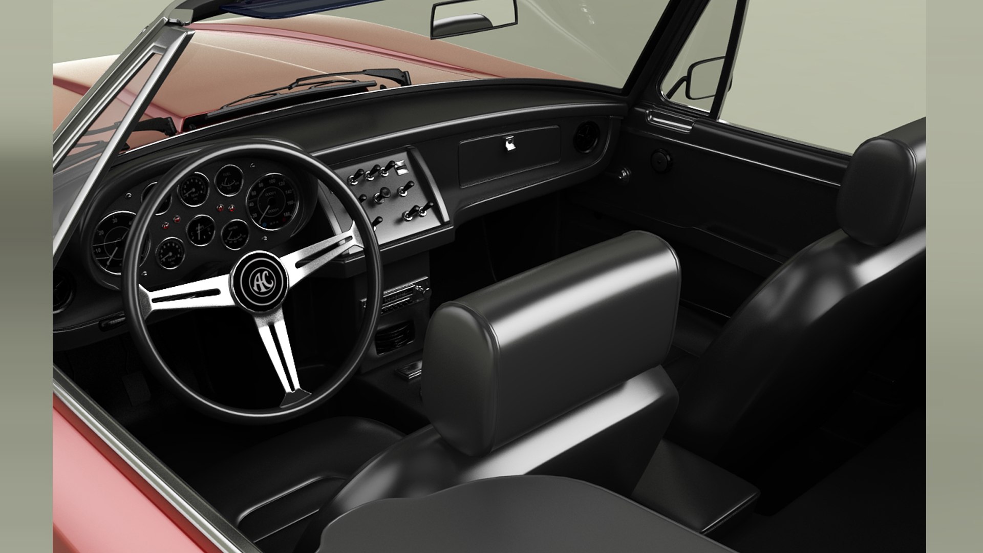 AC 428 Spider Frua II 3D Model - TurboSquid 2109717