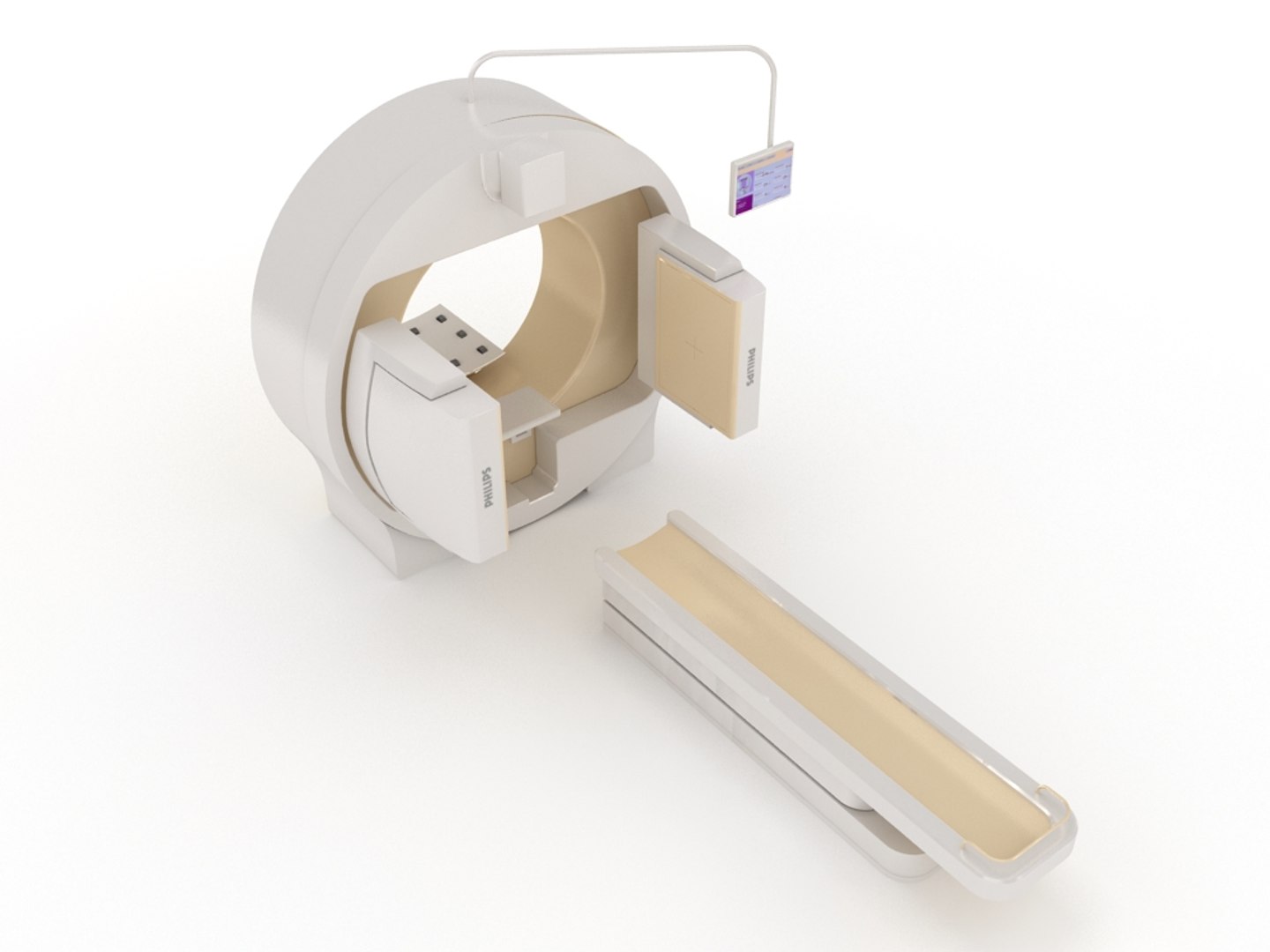 Philips Bright View Xct 3d Model