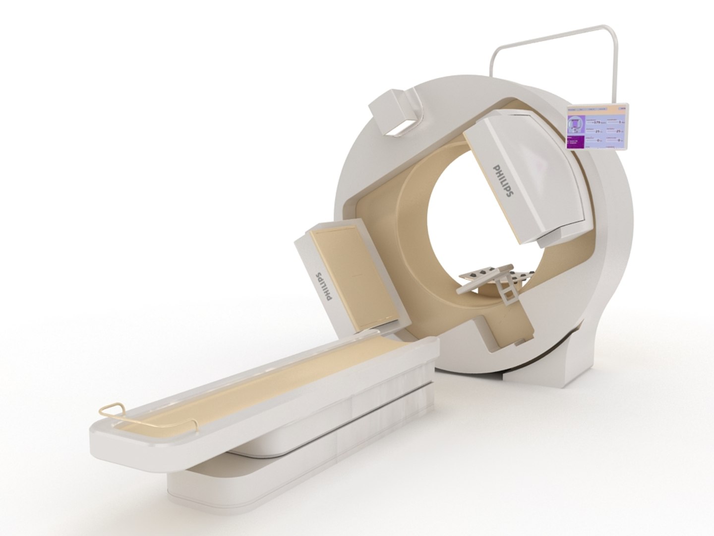 Philips Bright View Xct 3d Model