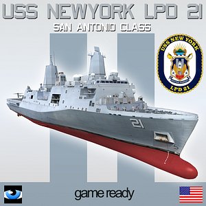 Amphibious Assault Ship 3D Models for Download | TurboSquid