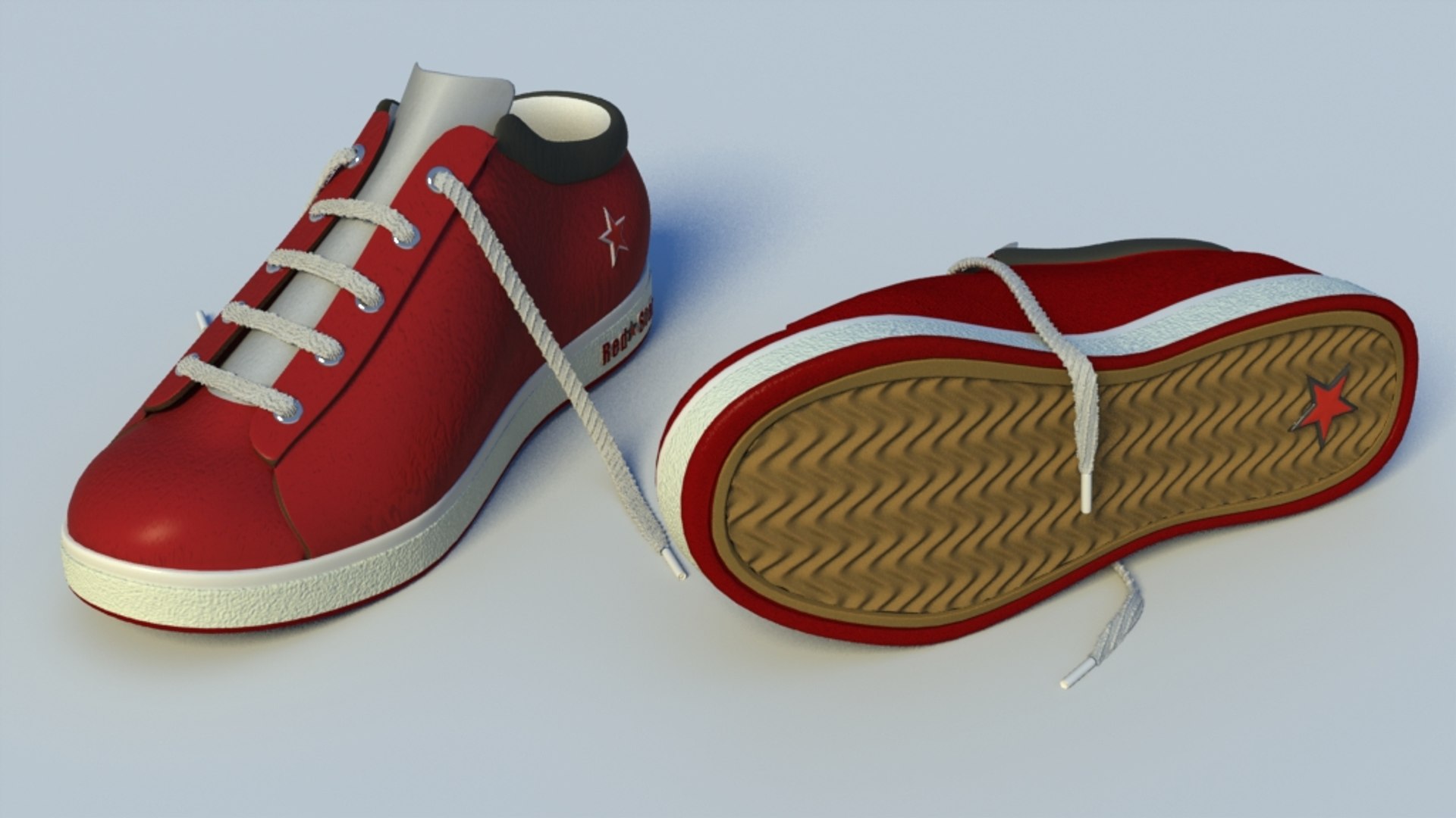 3d Model Red Star Trainer